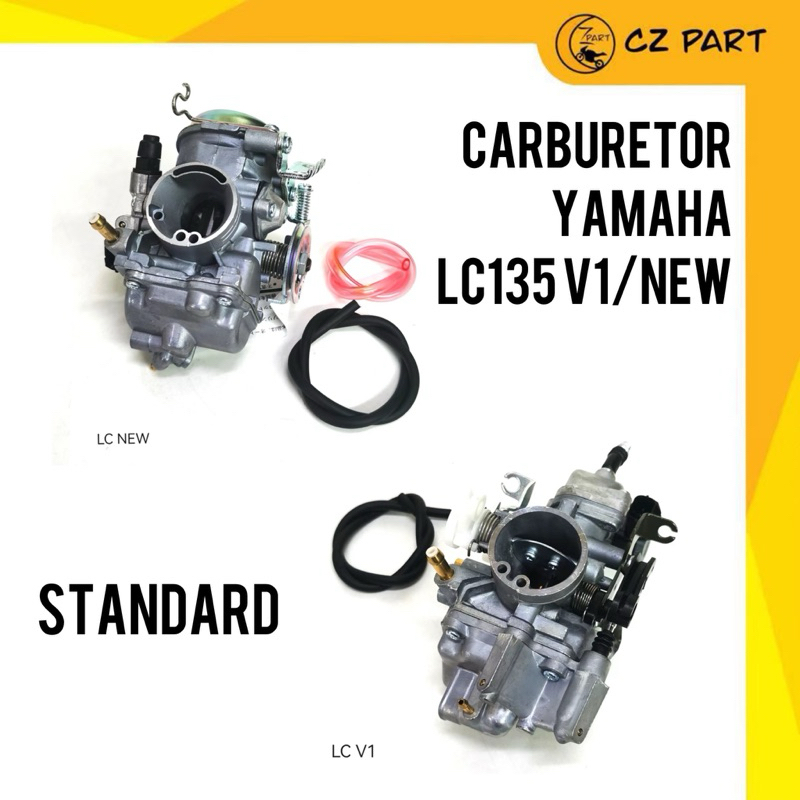 CARBURETOR ASSY YAMAHA LC135 V1-V7 STANDARD SIZE LC V1 NEW CARB V1 V2 V3 V4 V5 V6 V7 MIKUNI ...