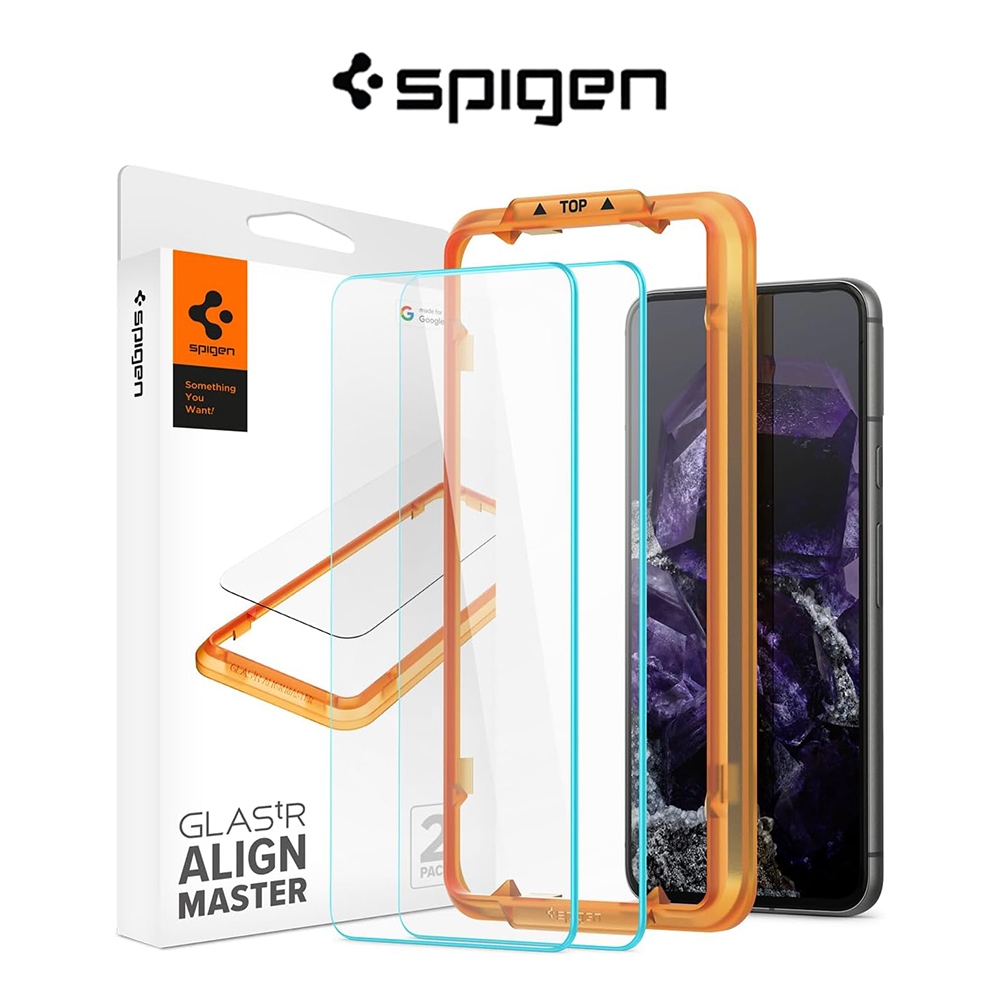 Spigen Google Pixel 8 Tempered Glass AlignMaster Google Pixel Screen ...