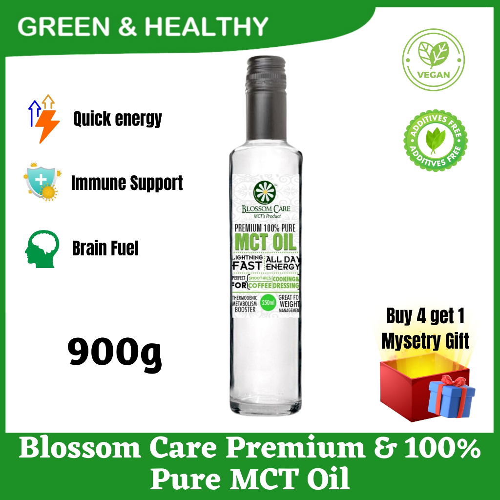 Blossom Care Premium & 100% Pure MCT Oil 优质100%纯种链油 - 250ml | Shopee Malaysia