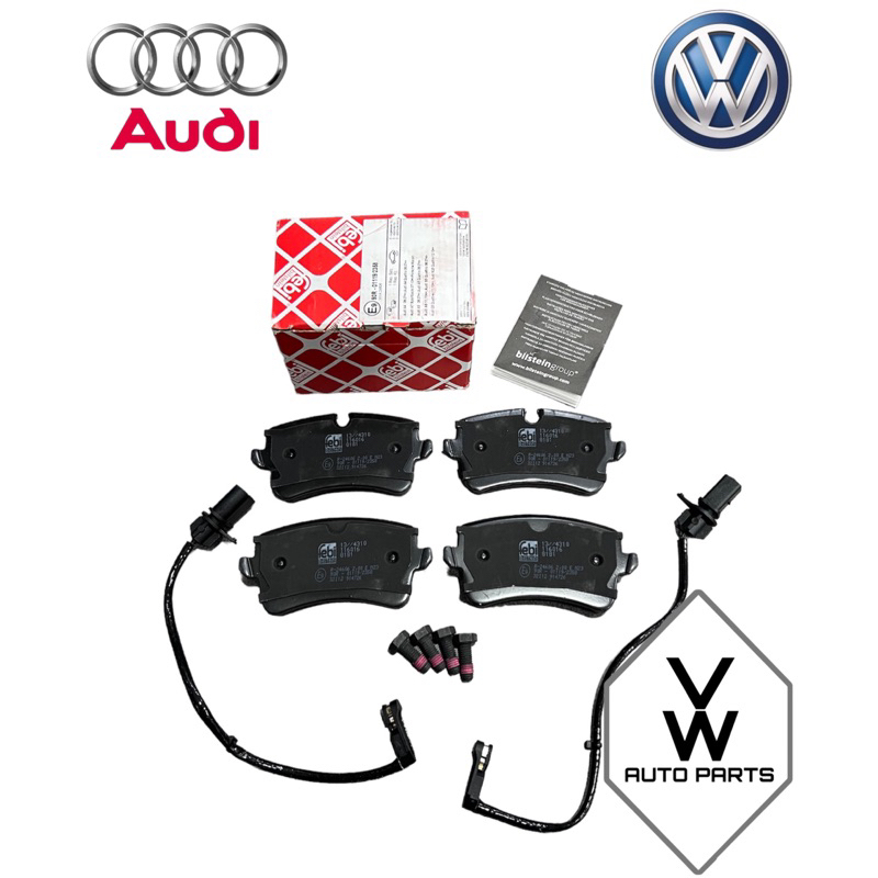 ( 100% FEBI GERMANY ) AUDI A6 A7 A8 Q5 PORSCHE MACAN REAR DISC BRAKE ...