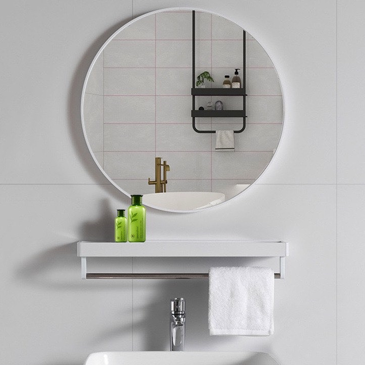 LUXE Aluminium Mirror Wall Mirror Vanity Mirror Bathroom Mirror Kaca ...