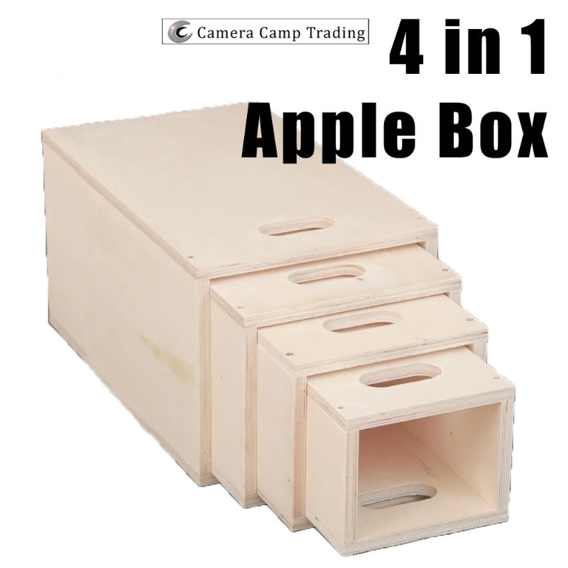 4in1 Wooden Apple Box for Cinematography Videography Photography ...