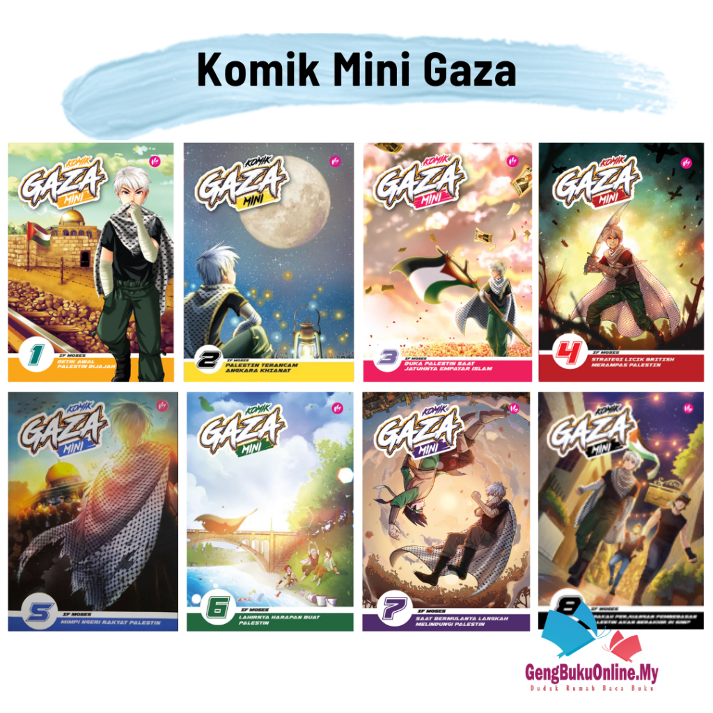 Komik Gaza Mini | Palestin | Shopee Malaysia