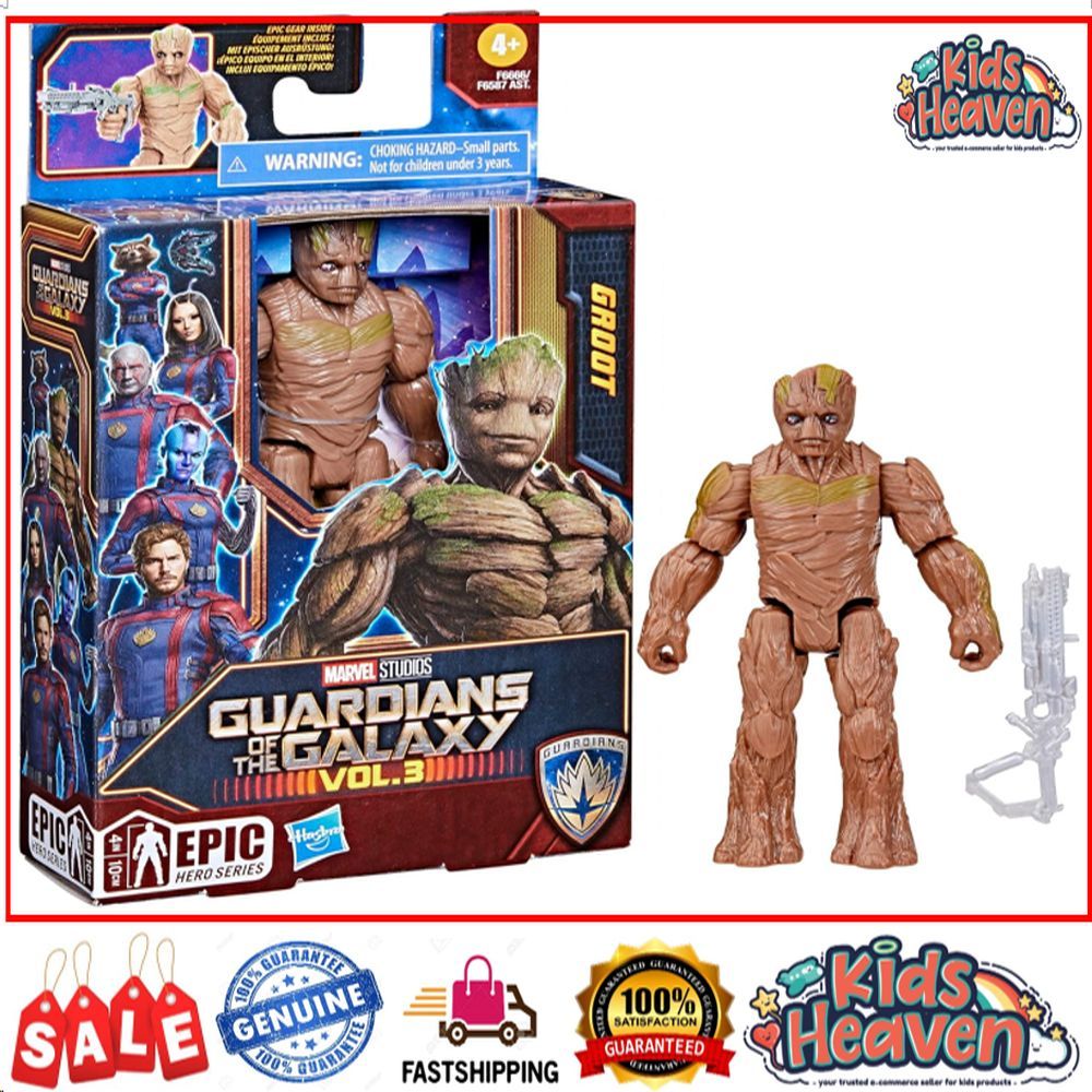 Marvel Epic Hero Series Guardians of The Galaxy Vol.3 Groot / Marvel's ...