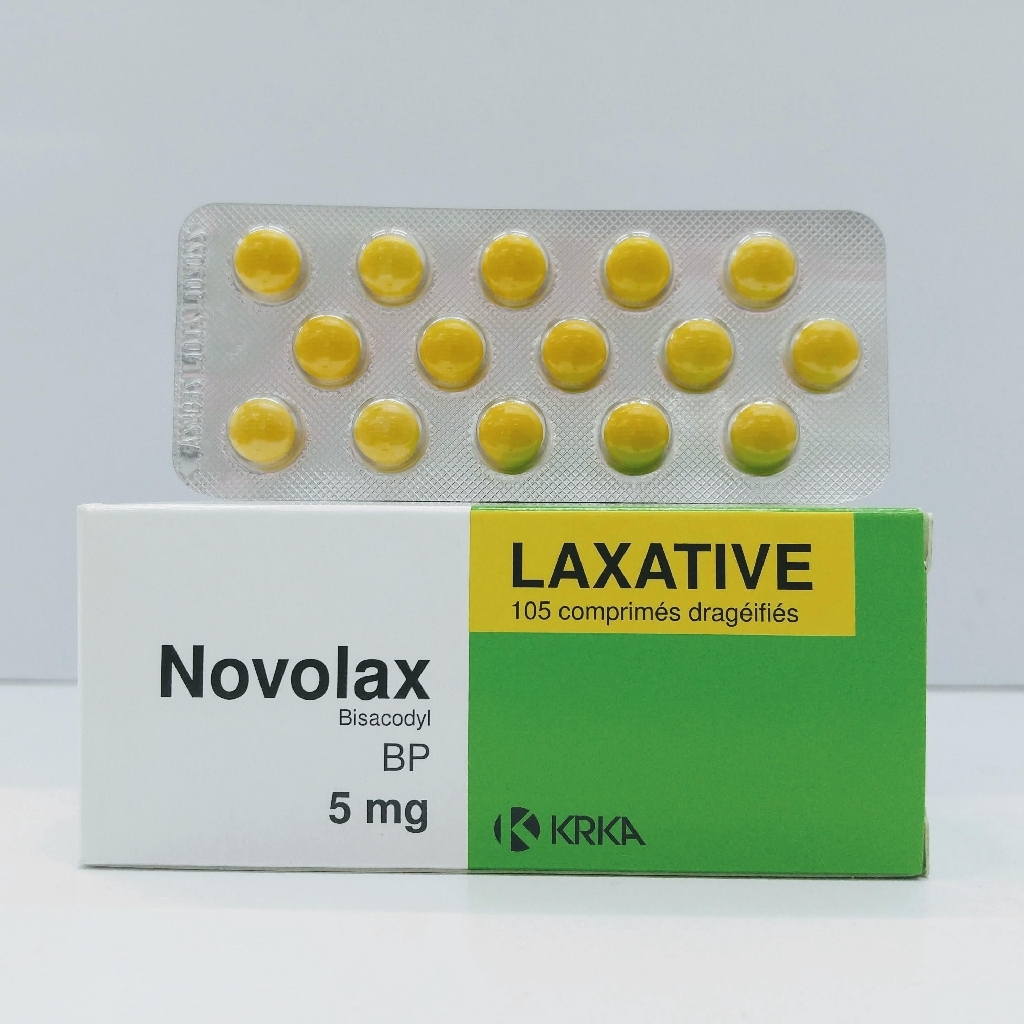 NOVOLAX 5MG TAB 105S Relieves constipation and irregularity overnight ...