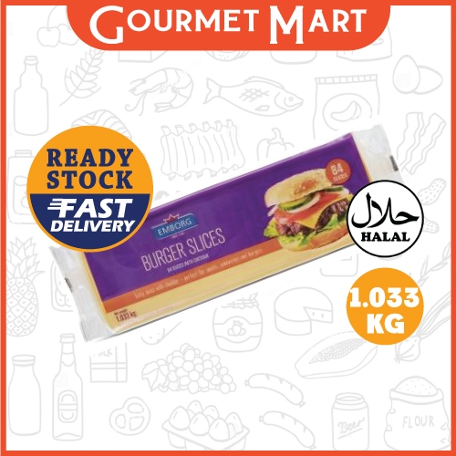 ( FOR KL & PJ AREA ONLY ) EMBORG BURGER SLICE COLOUR 1.033KG (84'S ...