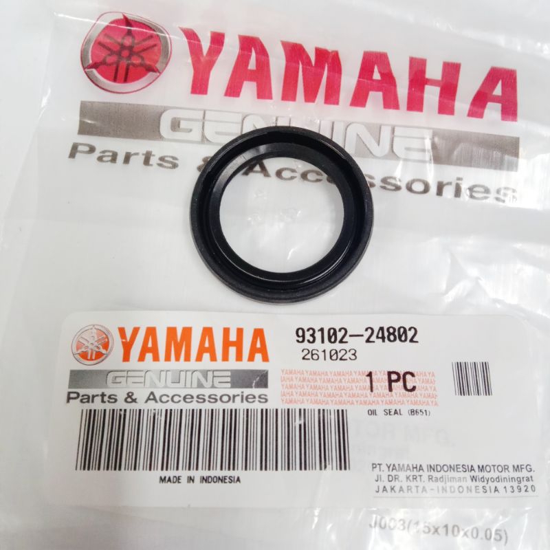 YAMAHA NVX V1 V2 NMAX CRANKCASE OIL SEAL LH N MAX CRANK CASE 24345 ORIGINAL 93102-24802 | Shopee ...