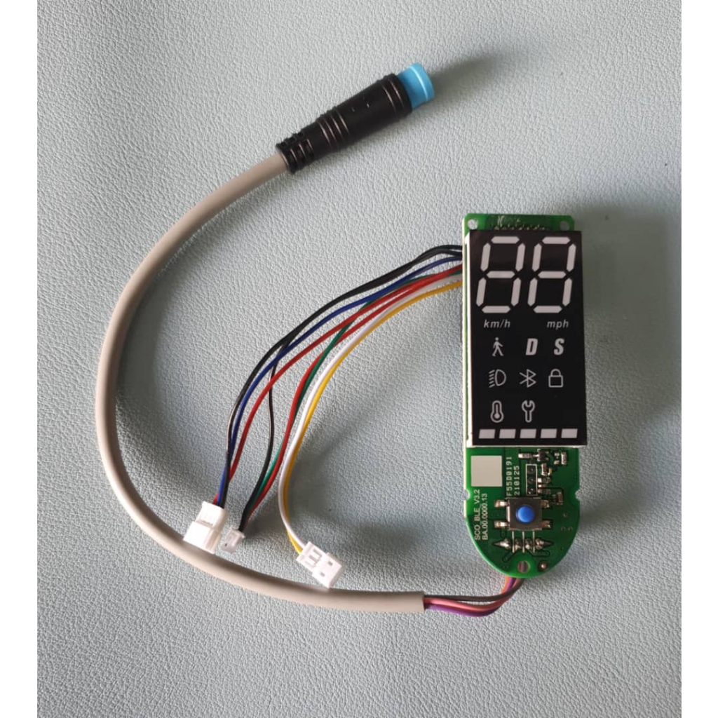 Main Board LED Display Dashboard Electric Scooter Dashboard for Xiaomi ...