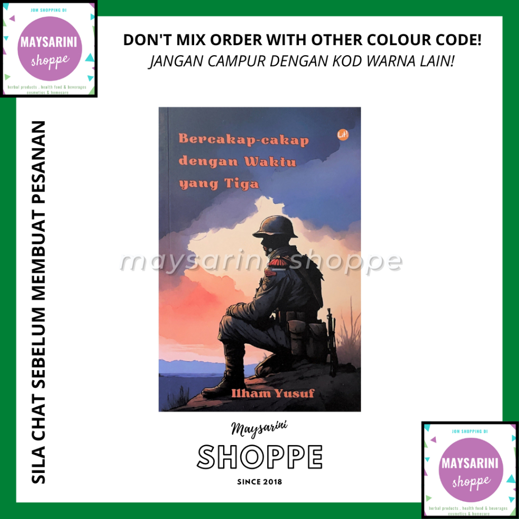 Bercakap-cakap Dengan Waktu Yang Tiga oleh Ilham Yusuf Biblio Press | Shopee Malaysia