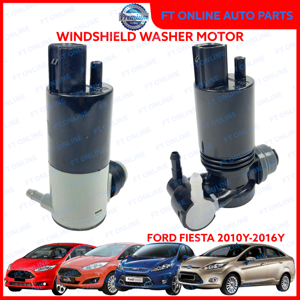 FORD FIESTA 2010-2016 B299 WASHER MOTOR/PUMP WINDSHIELD WIPER TANK 2011 ...