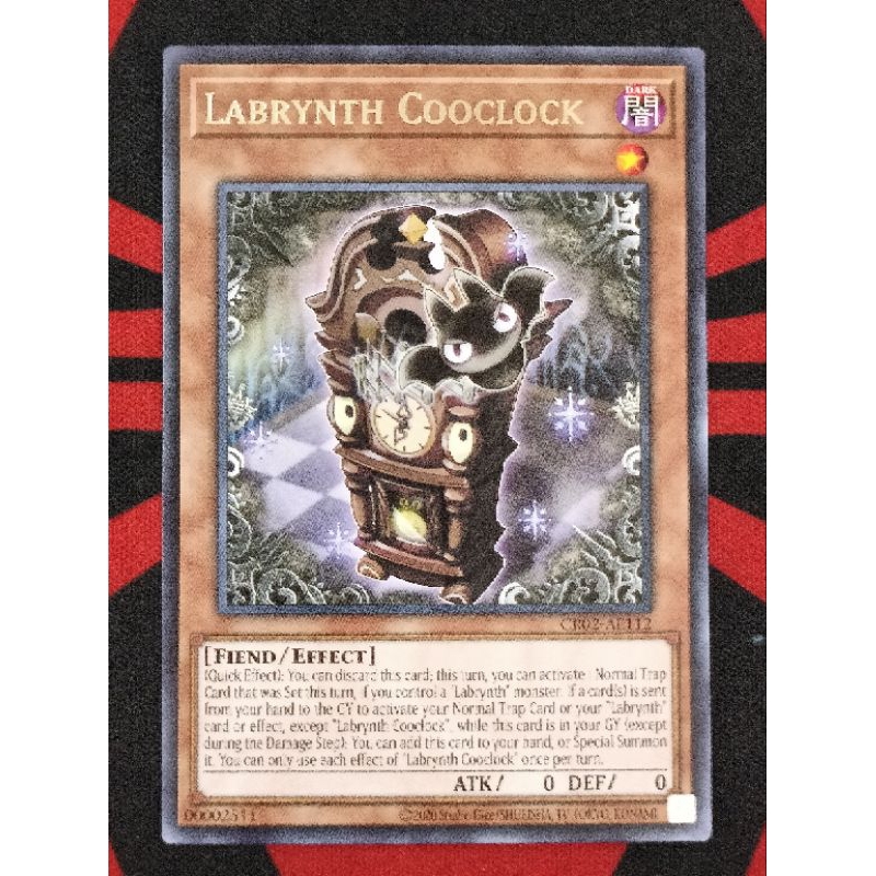 YUGIOH KONAMI CR02-AE112 Labrynth Cooclock (Rare) | Shopee Malaysia