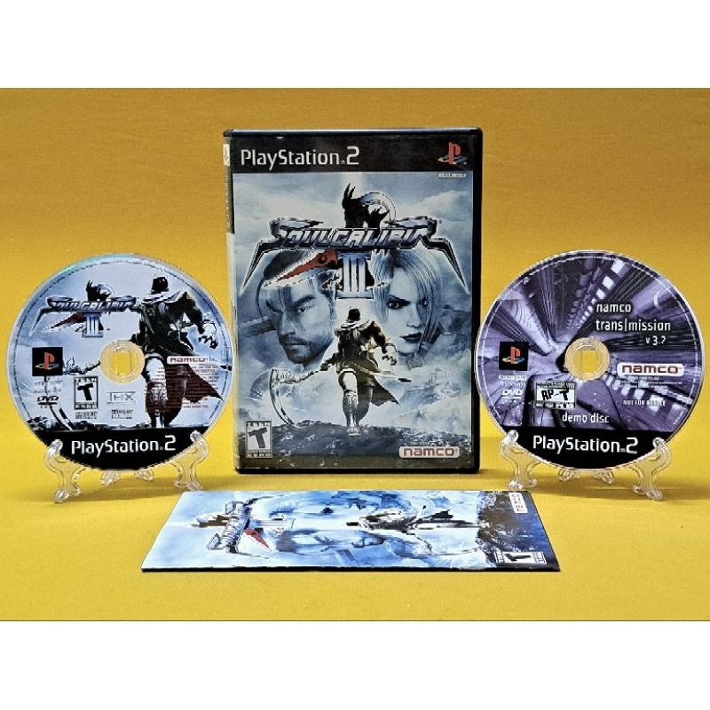 🔥SOUL CALIBUR 3🔥 2 DISCS PS2 | Shopee Malaysia