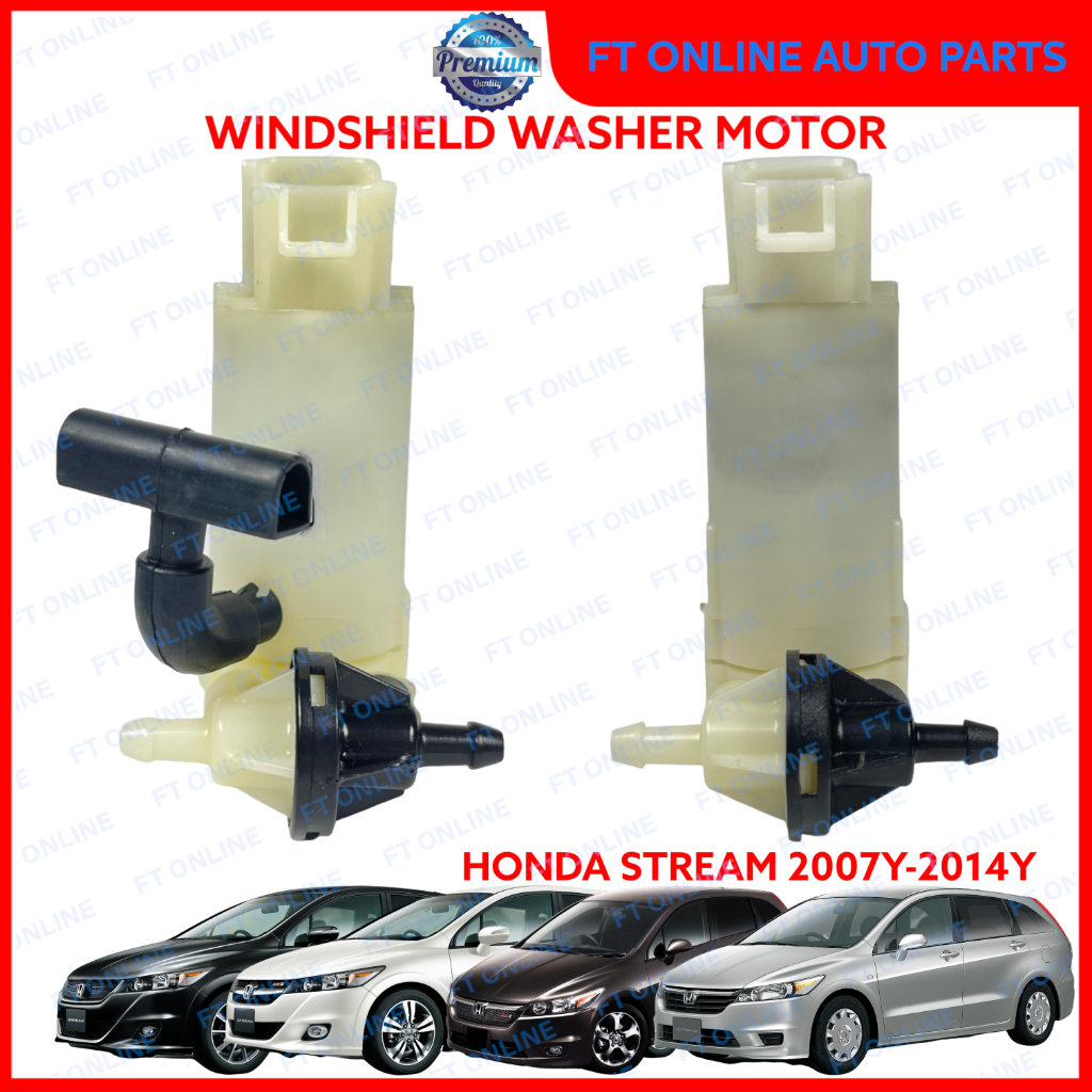 HONDA STREAM 2007-2014 SMA RN6 RN7 RN8 RN9 WASHER MOTOR/PUMP WINDSHIELD ...
