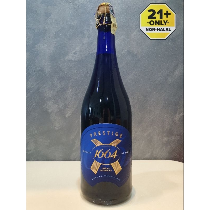1664 Prestige Beer Brewed with Champagne Yeast (Limited Edition) 750ml ...