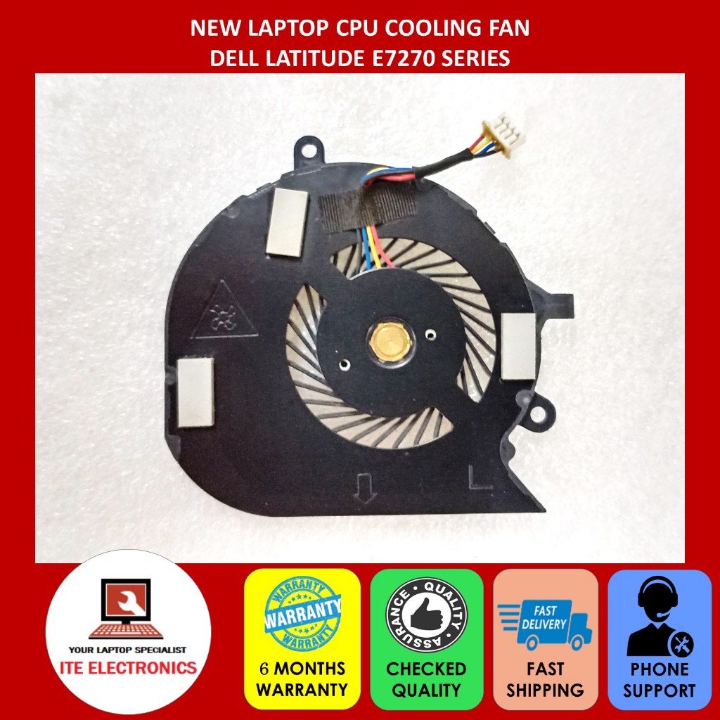 NEW DELL LATITUDE E7270 SERIES LAPTOP CPU COOLING FAN EG50040S1-C600 ...