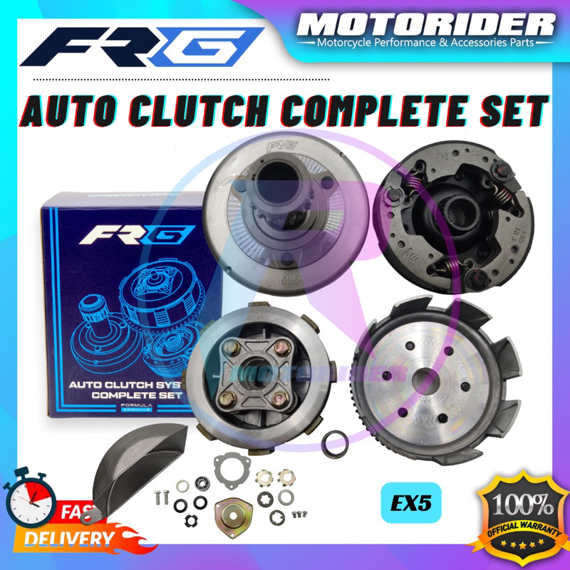 FRG Full Set Auto Clutch EX5 EX5 Dream Wave100 Dash110 Wave110 Dx/ Wave110 Alpha/Wave125 ...