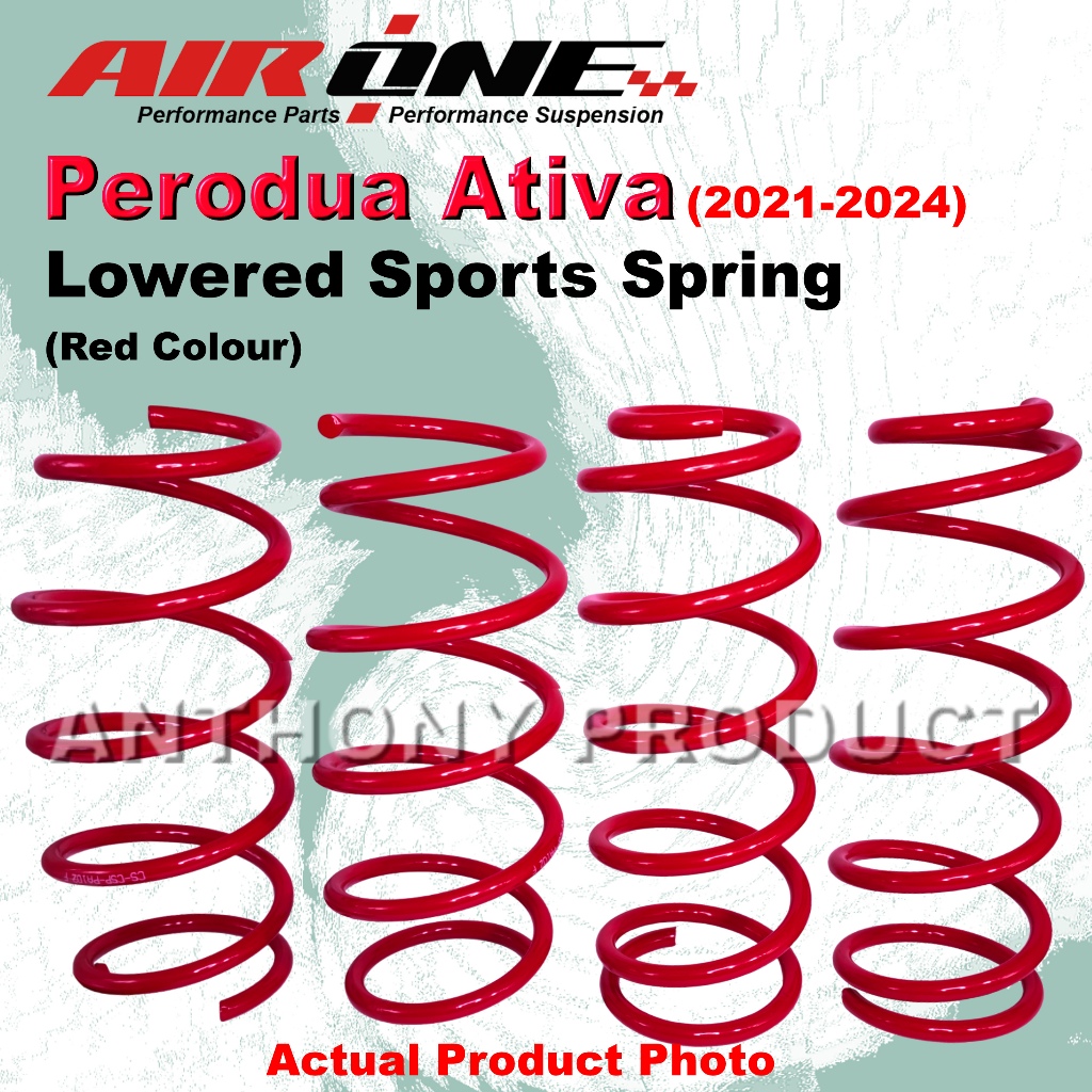 Perodua Ativa, Toyota Rocky Sport Spring Set, Lowered Spring | Shopee ...
