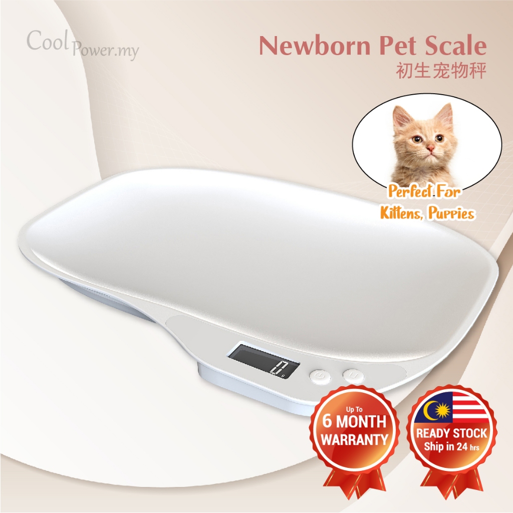 15kg Newborn Pet Scale Digital Small Pet Weight Electronic Measure Tool ...