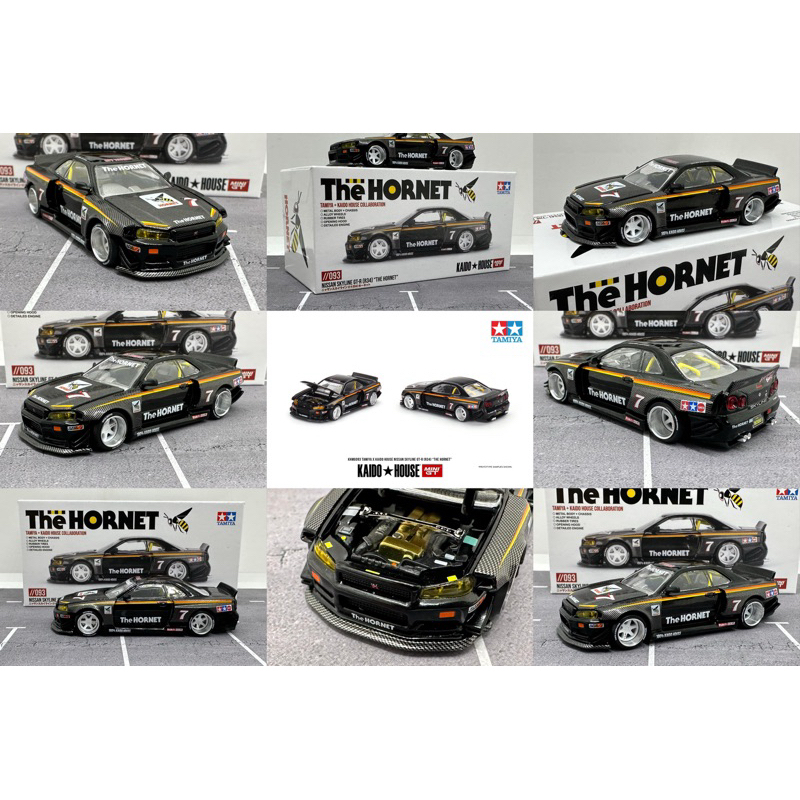 KHMG093 TAMIYA X KAIDO HOUSE 1/64 NISSAN SKYLINE GT-R R34 KAIDO WORKS ...