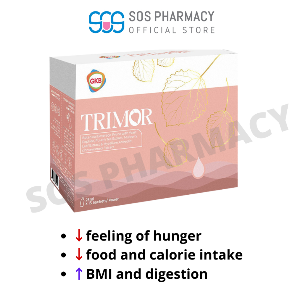 GKB Trimor - Suppresses Appetite (15 Sachets x 20ml) | Shopee Malaysia