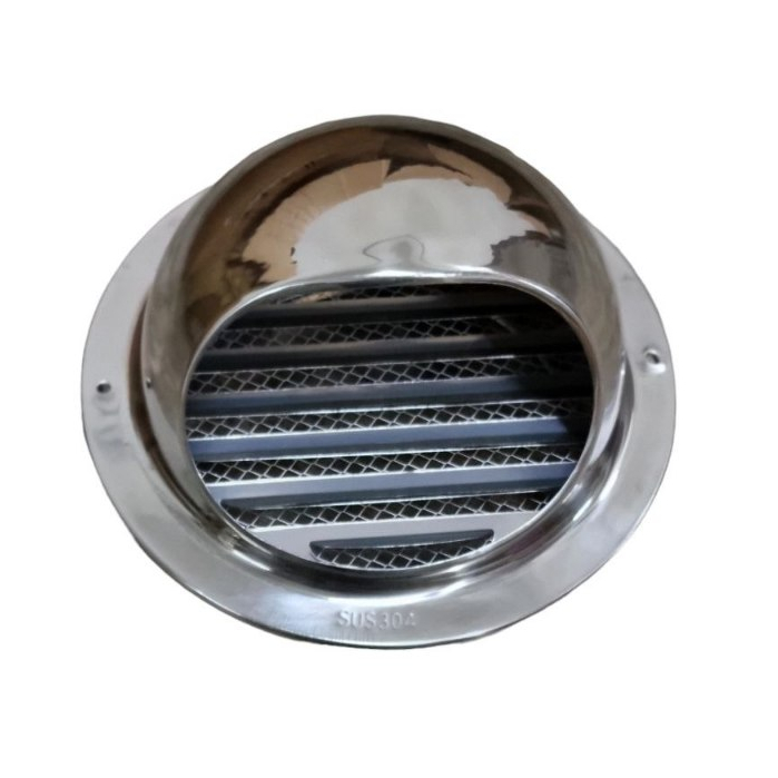 SUS304 Stainless Steel Cap 4" / 6'' / 7" 5 meter+- Flexible Aluminium ...