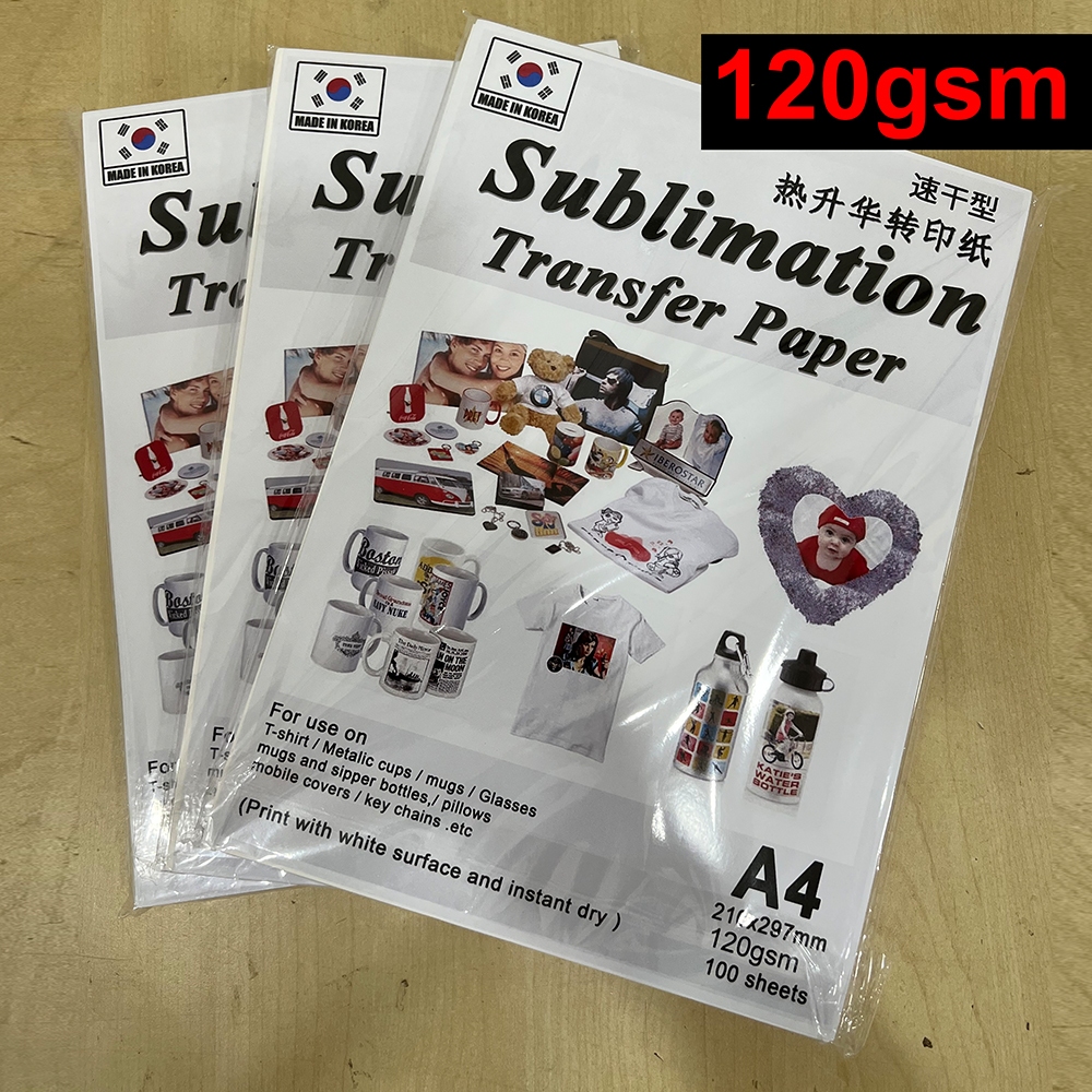 Sublimation transfer Paper A4 Size - 100 Sheets/pack | Shopee Malaysia