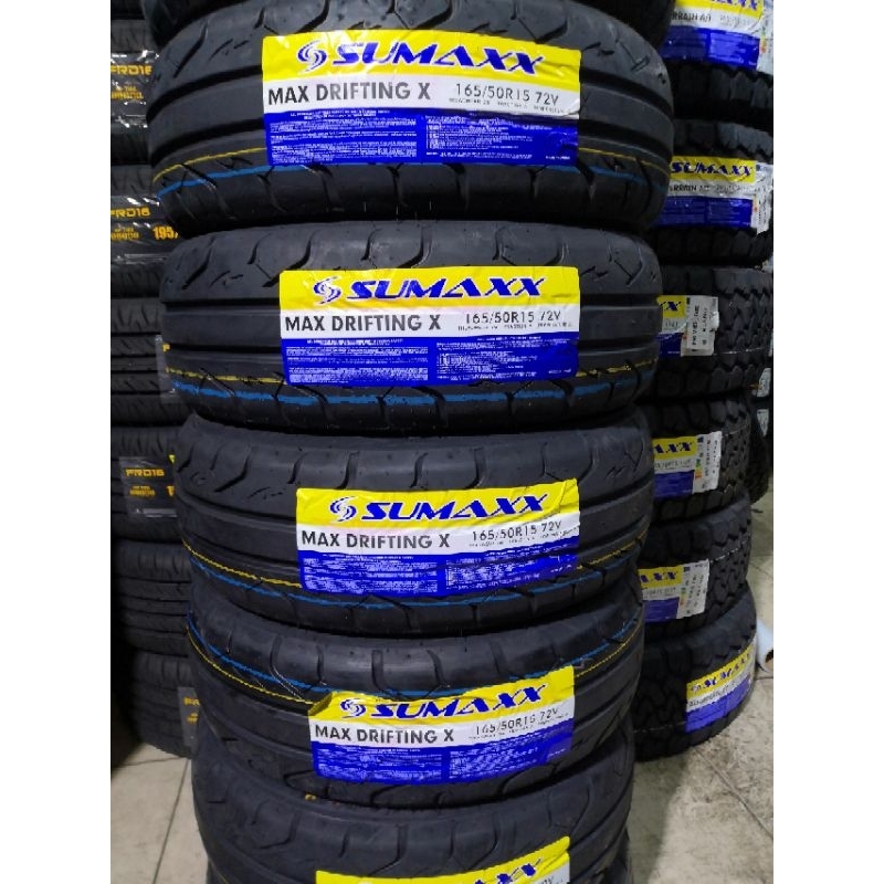 165/50/15 Sumaxx Max Drifting X Semi Slick Tayar (ONLY SELL 2PCS OR ...