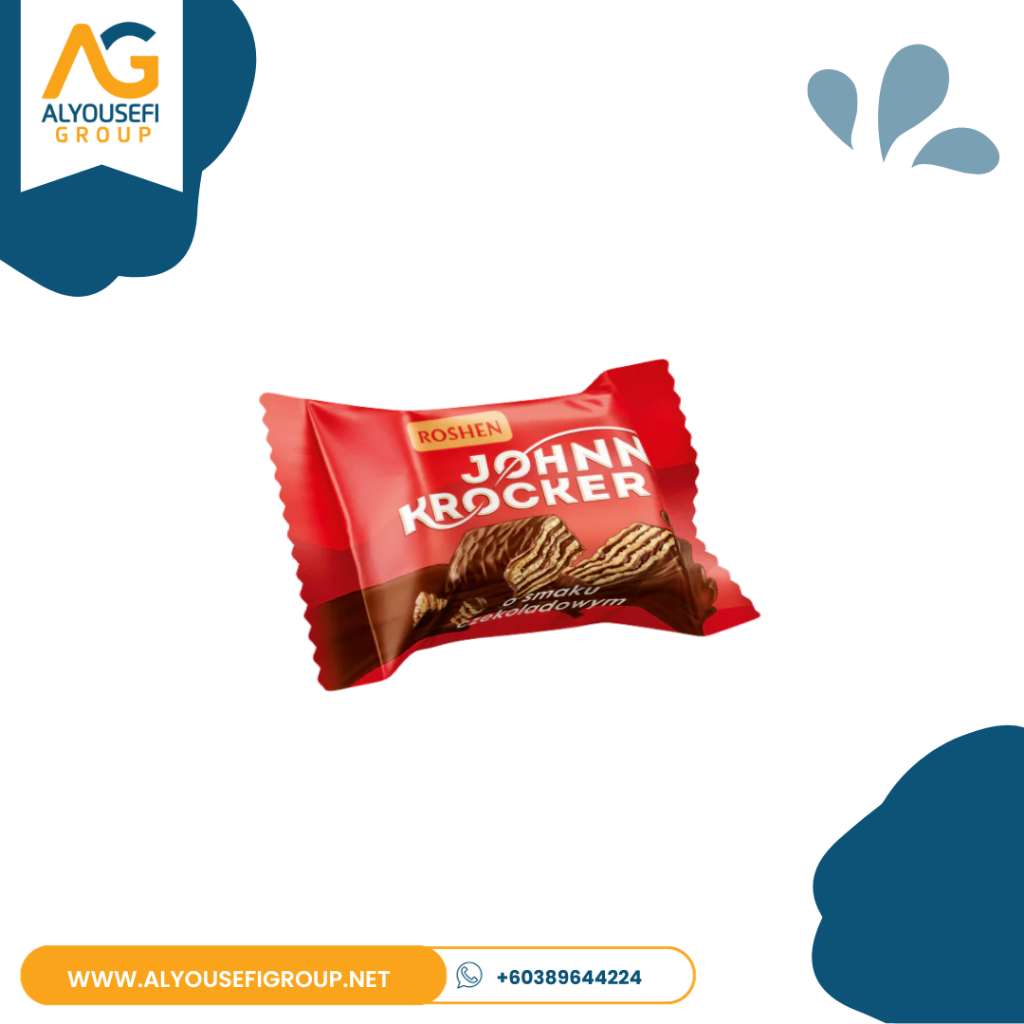 **pre order** Roshen JOHNNY KROCKER CHOCO WAFERS WITH CHOCOLATE ...