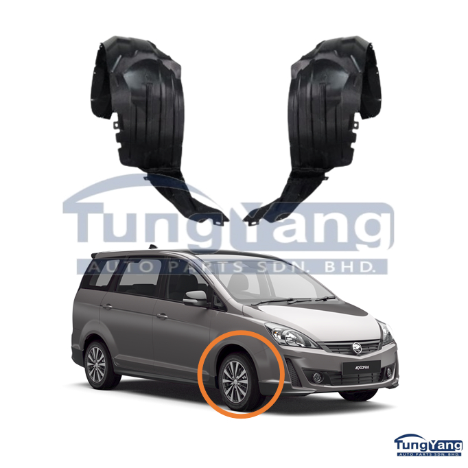 PROTON EXORA FRONT FENDER LINER / DAUN PISANG PROTON EXORA | Shopee ...