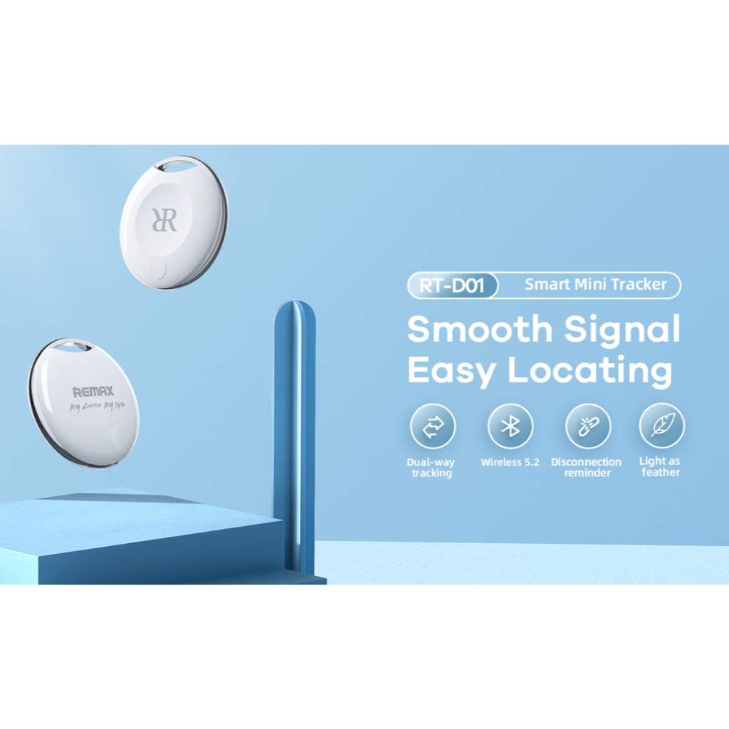 REMAX SMART MINI TRACKER RT-D01 | Shopee Malaysia