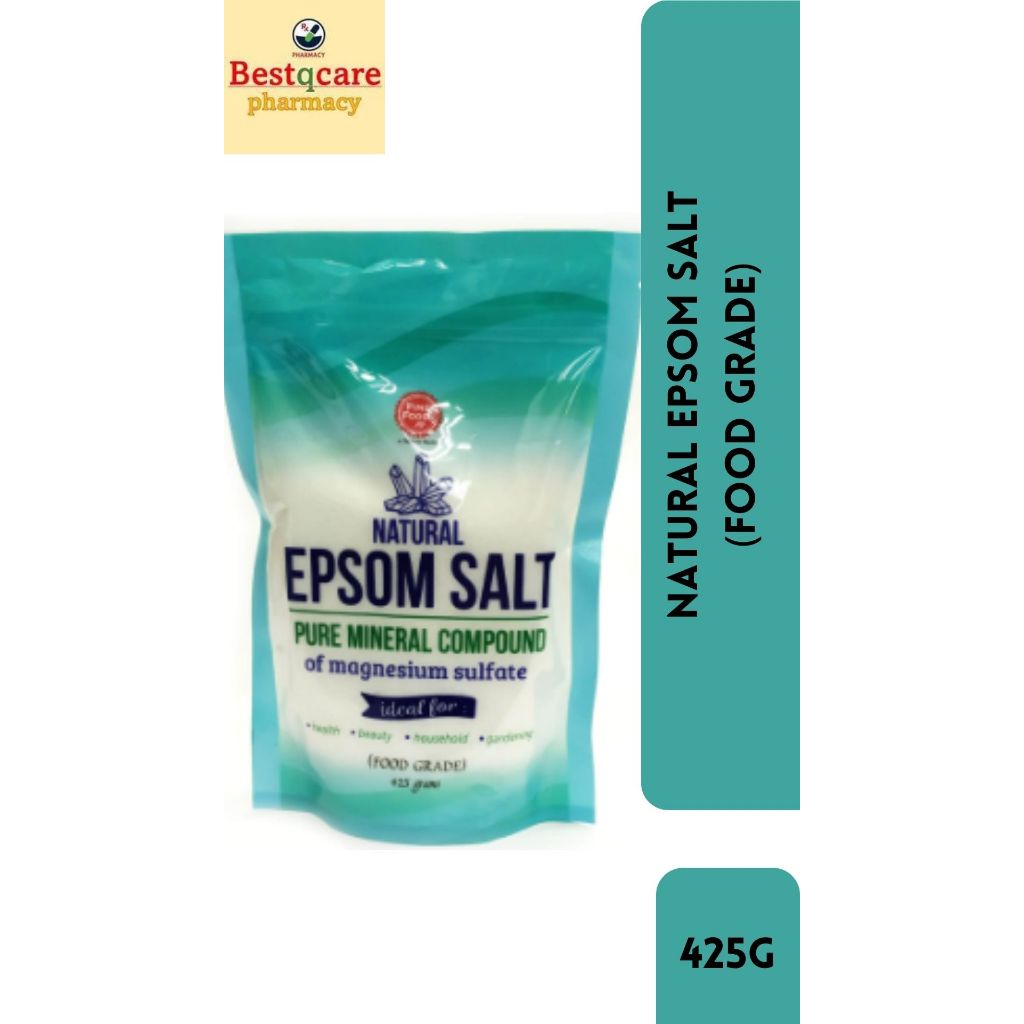 NATURAL EPSOM SALT PURE MINERAL COMPOUND (425g) | Shopee Malaysia