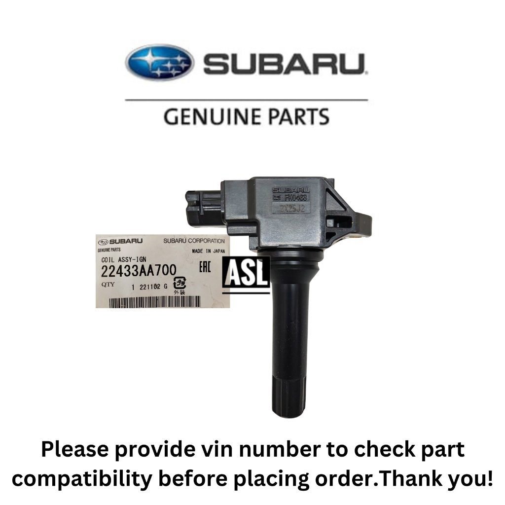Genuine Subaru Ignition Coil FK0463 Forester XT SJG Levorg VM4 VMG WRX ...