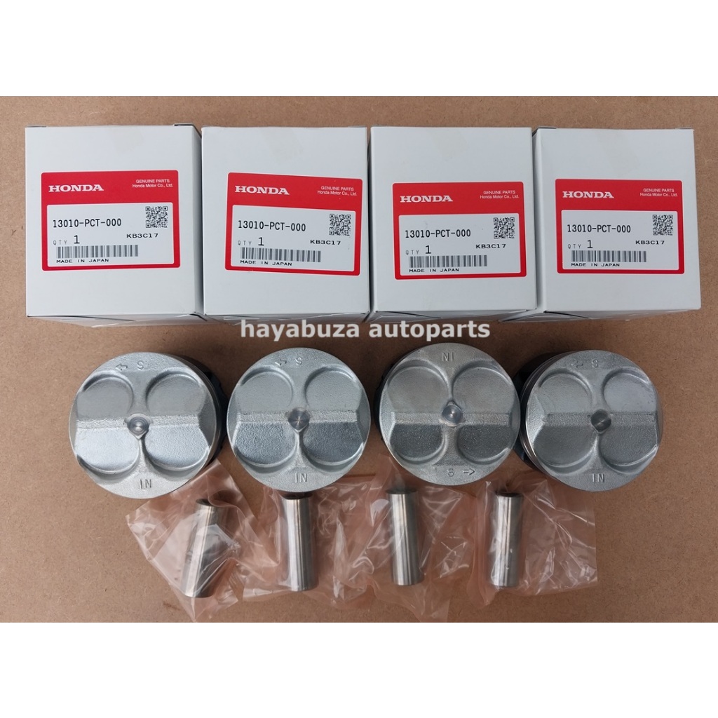 [EK9] HONDA Civic EK9 Type R B16B PCT piston set 81mm EG6 EG9 EK4 Integra DC2 B16A B18C dohc ...