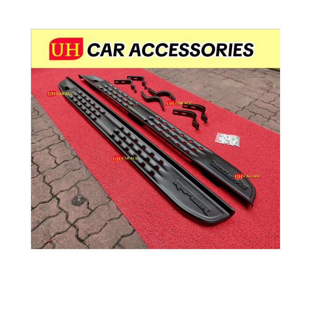 FORD RANGER T6 T7 T8 T9 RAPTOR STEEL BESI RUNNING BOARD DOOR SIDE STEP ...