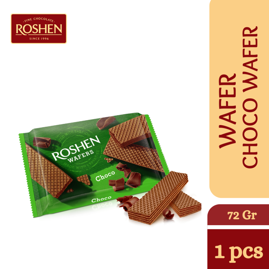 ROSHEN Wafers - Chocolate (72g) biskut wafer coklat | Shopee Malaysia