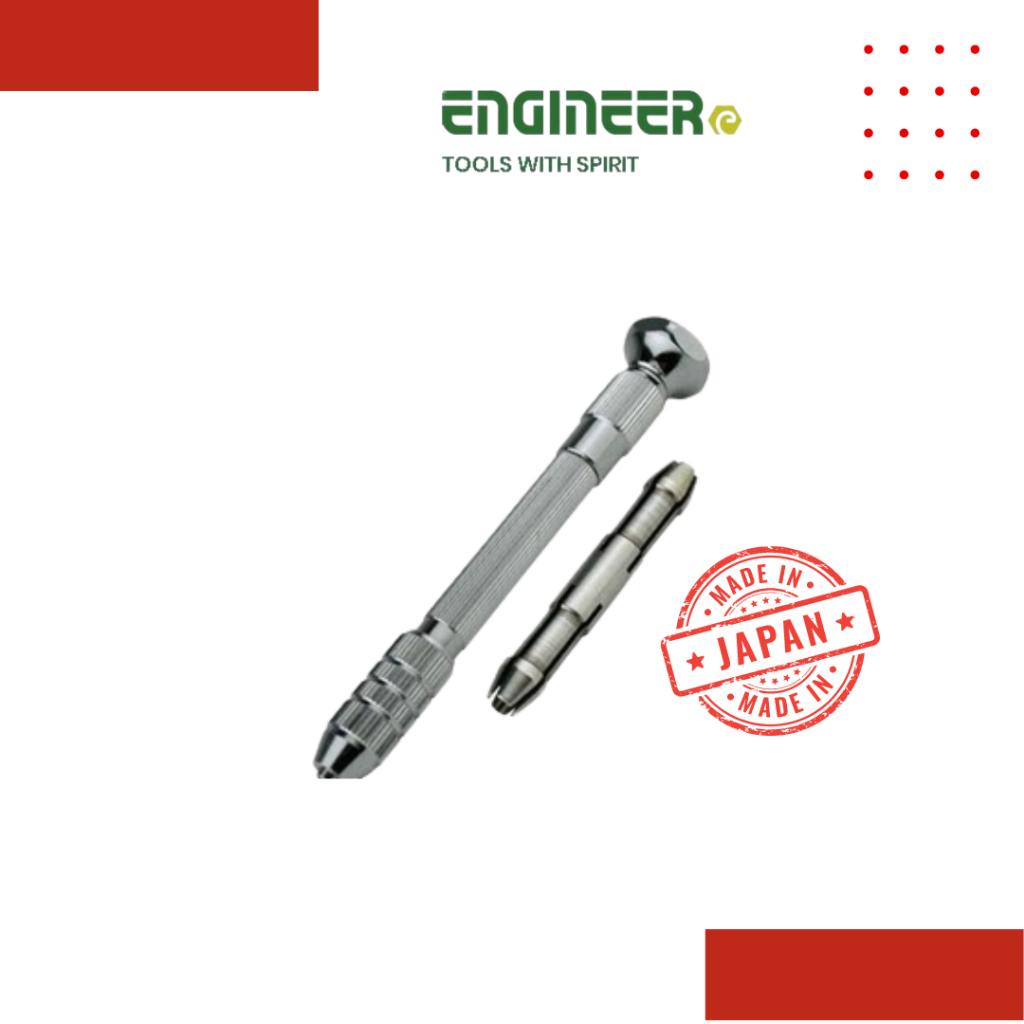ENGINEER TP23/TP25 PIN VISE Ideal for drilling, tapping, piercing, manual reaming, grinding, etc ...