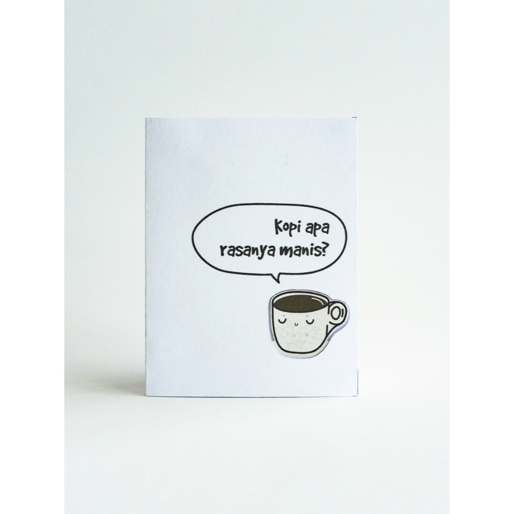 Pop Up Card Malaysian Kopitiam Kopi Teh Tarik handmade by Matt Made Studios | Shopee Malaysia