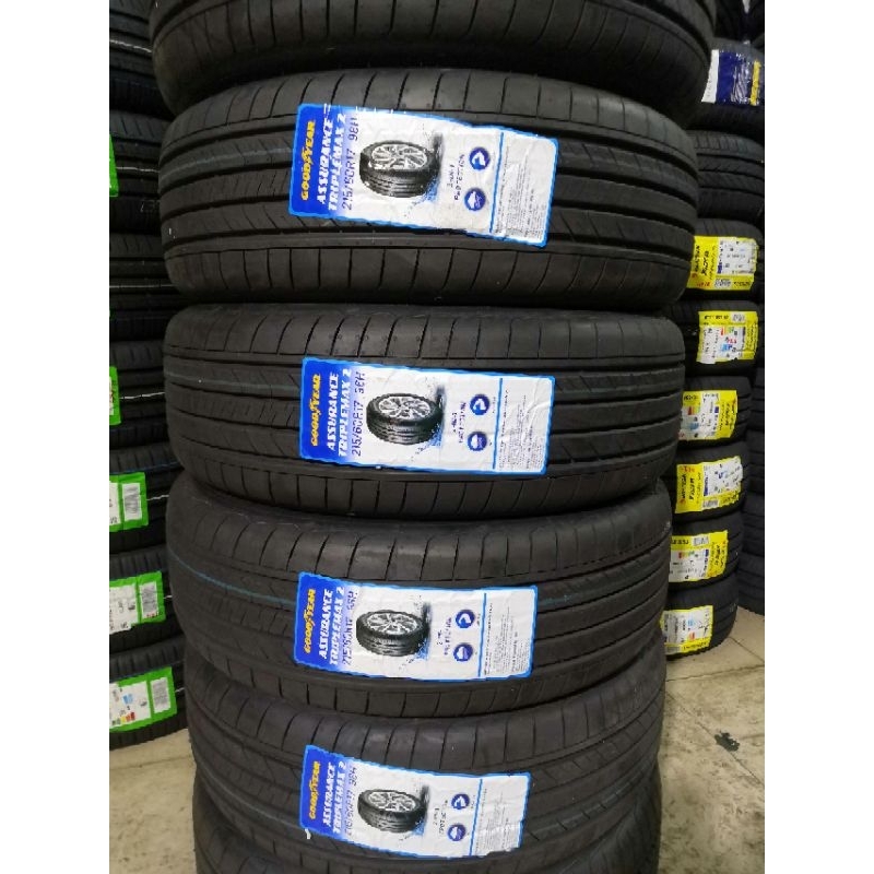 215/60/17 GoodYear Assurance Triplemax 2 Tyre Tayar | Shopee Malaysia