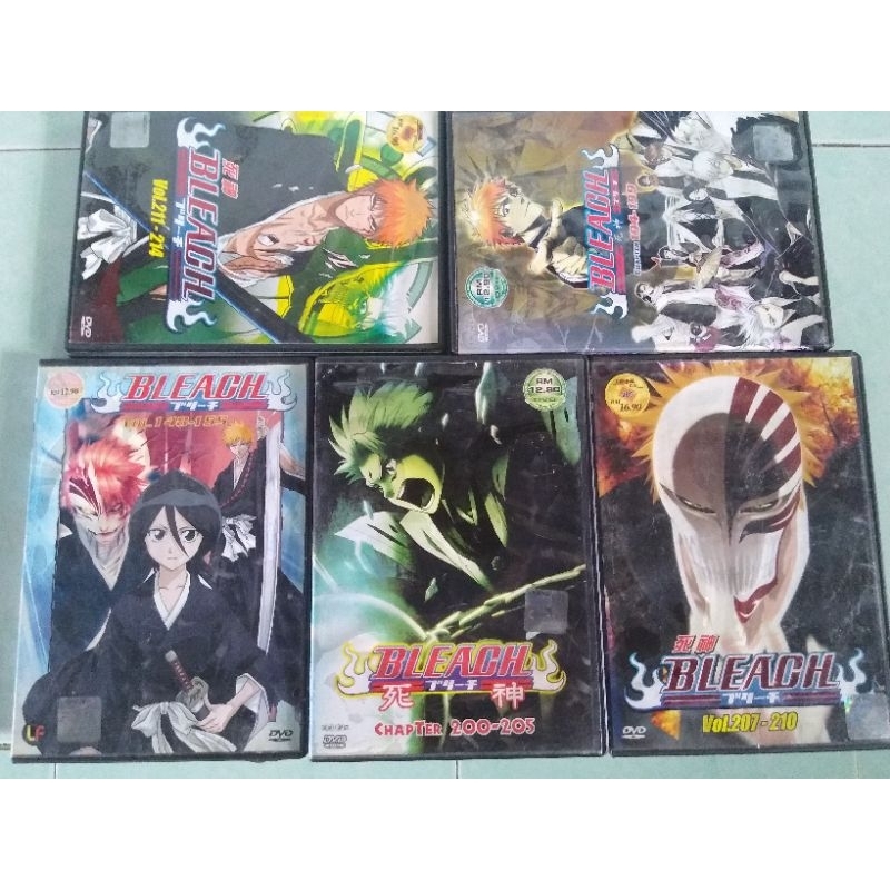 Bleach Series Collection DVD | Shopee Malaysia