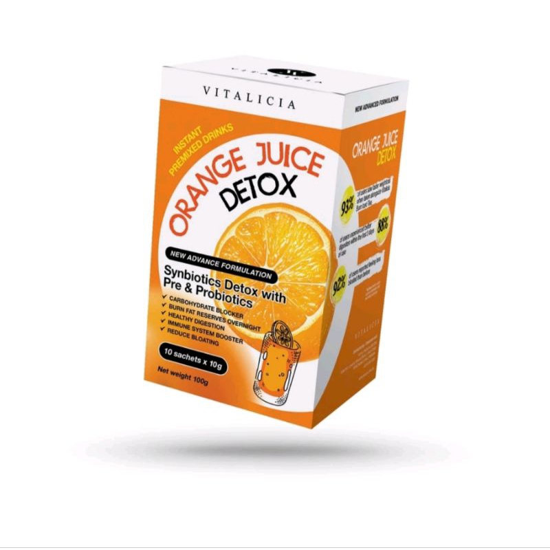 Vitalicia Orange Juice detox 💯 Original | Shopee Malaysia