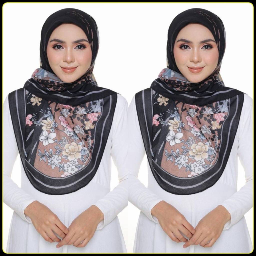 BAWAL COTTON VOILE CORAK BDG 45 (CURVE) | Shopee Malaysia