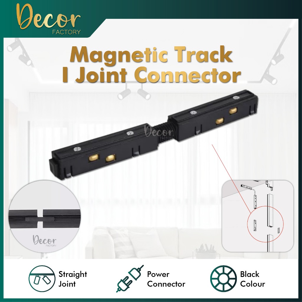 Magnetic Track Light Accessories 1M Magnetic Track Rail Recessed ...