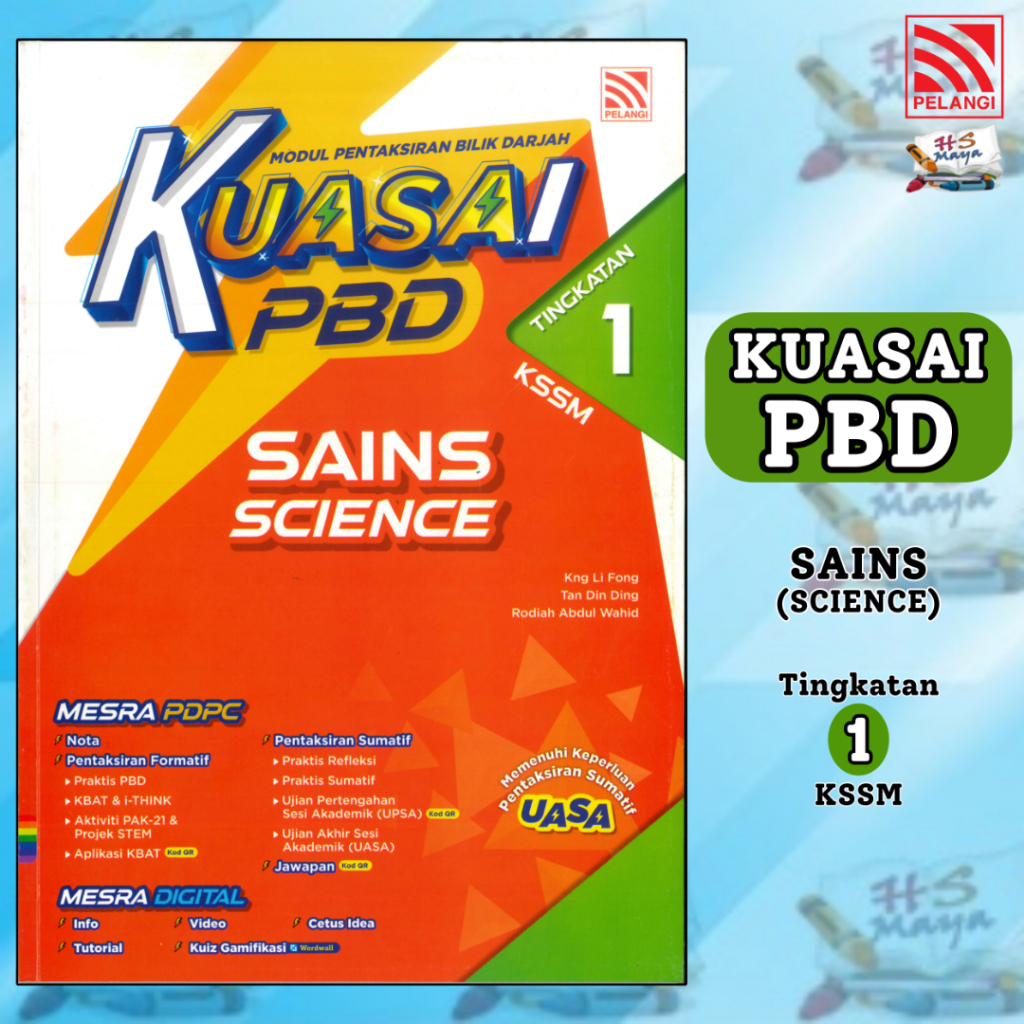[Buku Latihan] KUASAI PBD SAINS (SCIENCE) TINGKATAN 1 KSSM 2024 ...