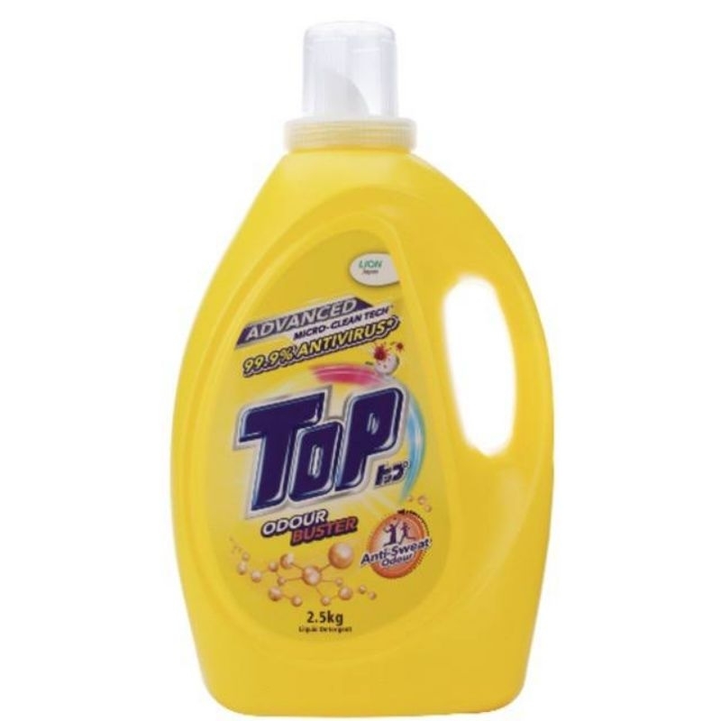 Top Brilliant Clean Micro-Clean Tech Liquid Detergent (2.5kg) | Shopee ...