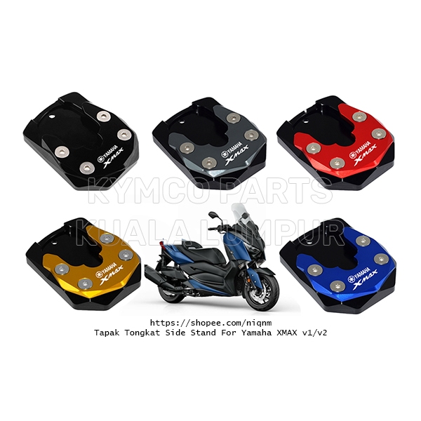 Side Stand Pad Foot Plate XMAX 250 V1 V2 XMAX 300 Tapak Tongkat Kaki ...