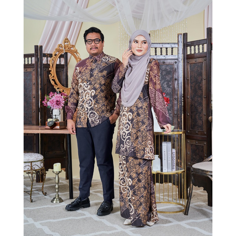 BAJU RAYA/ BAJU KURUNG BATIK / KEMEJA BATIK TAKZIM / SEDONDON BATIK | Shopee Malaysia