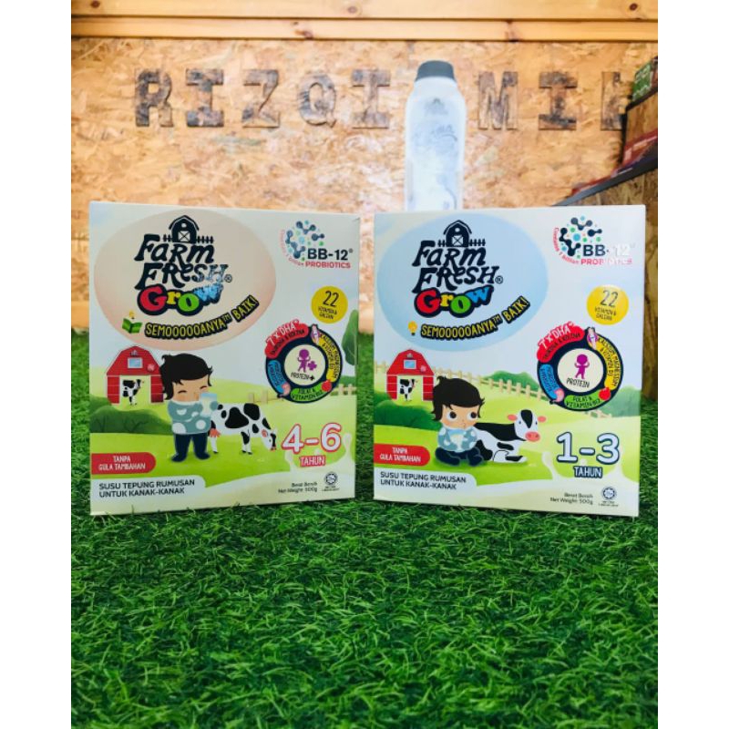 FARM FRESH GROW POWDER MILK 500G | Shopee Malaysia