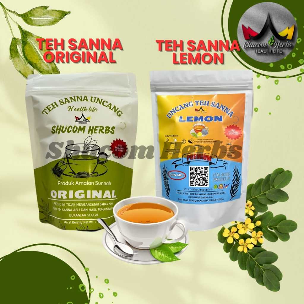 [ Readystok ] Shucom Herbs Daun Sanna 30 Uncang Original Teh Sanna Teh ...