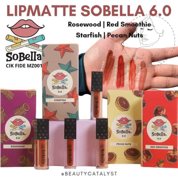 SOBELLA HOT EDITION LIPMATE /🔥New Sobella Beach Blush 2023 Original HQ ...