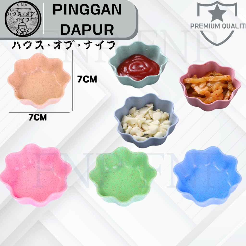 PINGGAN Chili Sauce Dish Dipping Bowls Soy Vinegar Appetizer Small ...